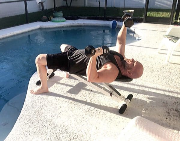 Chest and Triceps Workout at Home with Light Dumbbells – The Muscle Program
